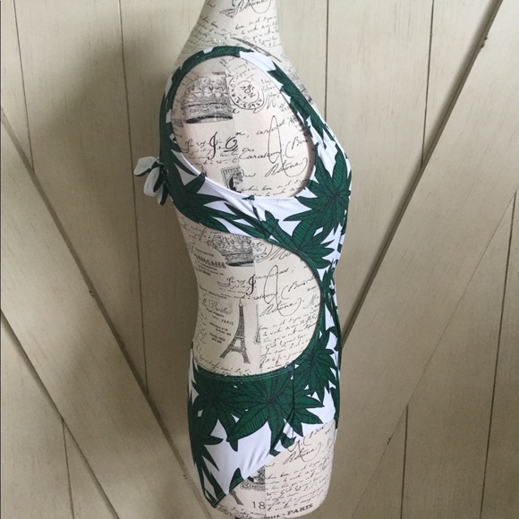 Marshalls | Swim | Tropical Plunge Cutout Swim | Poshmark